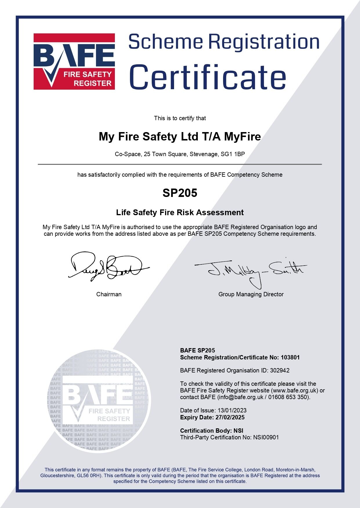 Nationally Recognised, Fully Acreditated UK Fire Safety Training ...